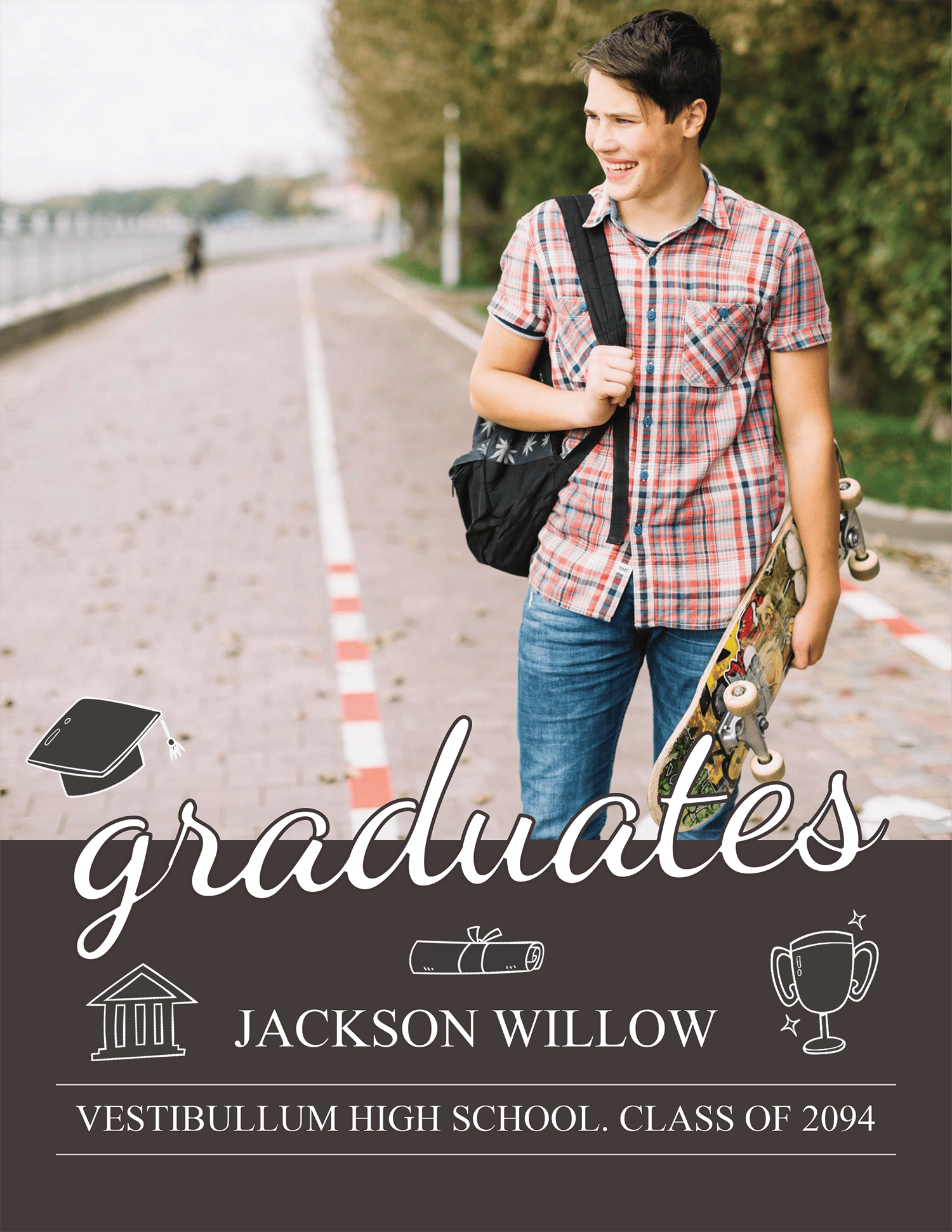 Free Editable Graduation Announcement Templates - Docformats