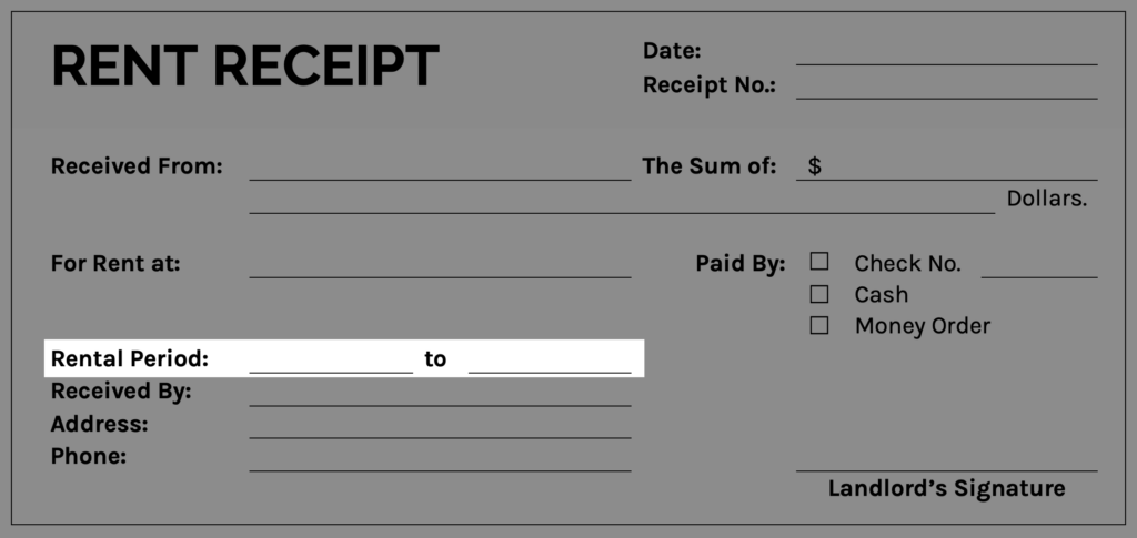 Free Rent Receipt Template (PDF, Word, Google Docs)