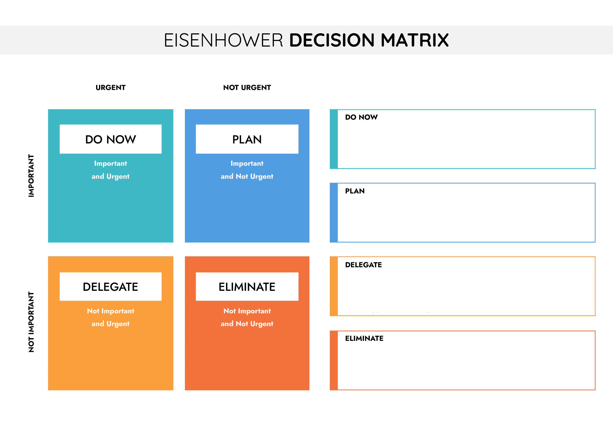 Free Decision Matrix Templates - Docformats.net